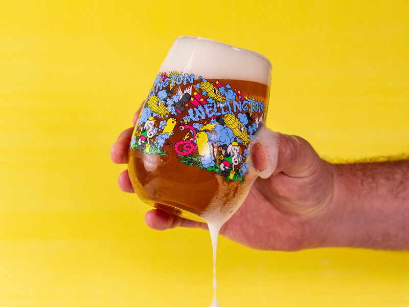 Wellington brewery, glassware design by Gordon Auld on Dribbble