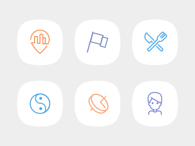 A few ICONS by Berries on Dribbble