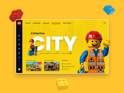 Browse thousands of Lego images for design inspiration | Dribbble