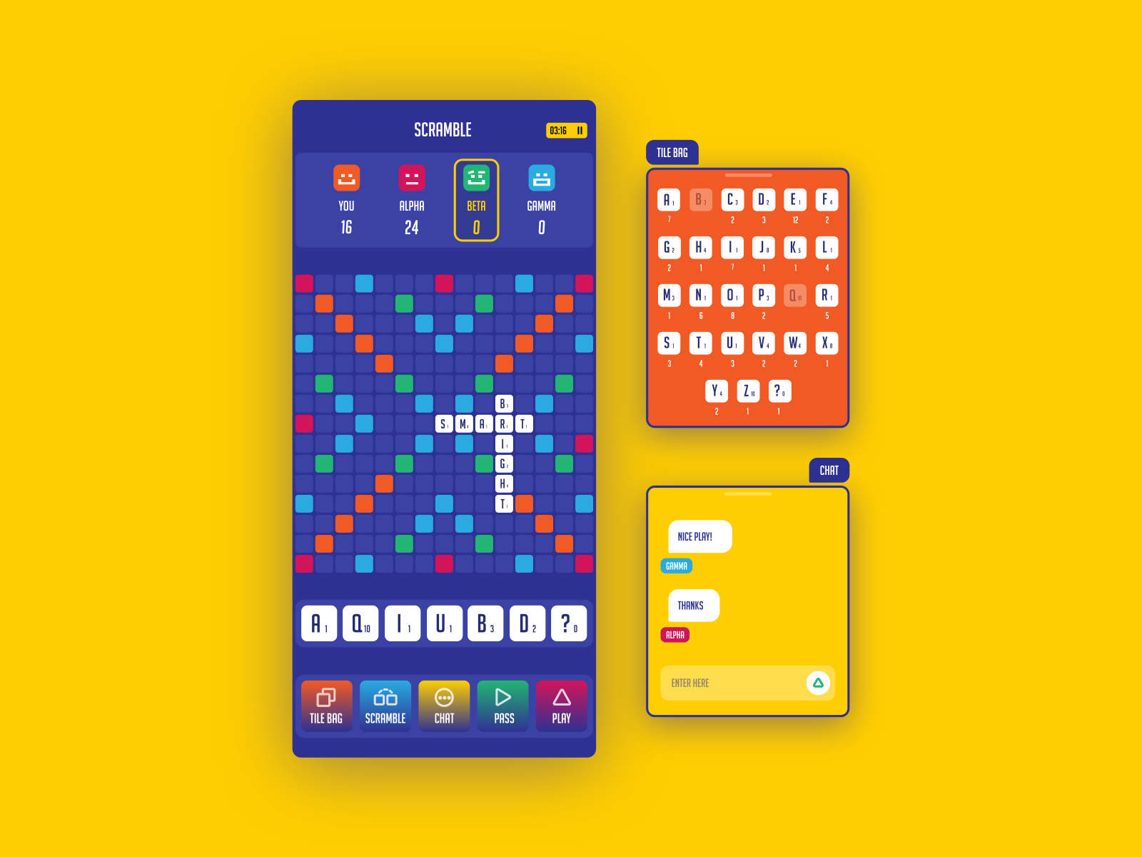 A Minimal Redesign for You-know-which Word Game by Matthew Lee on Dribbble
