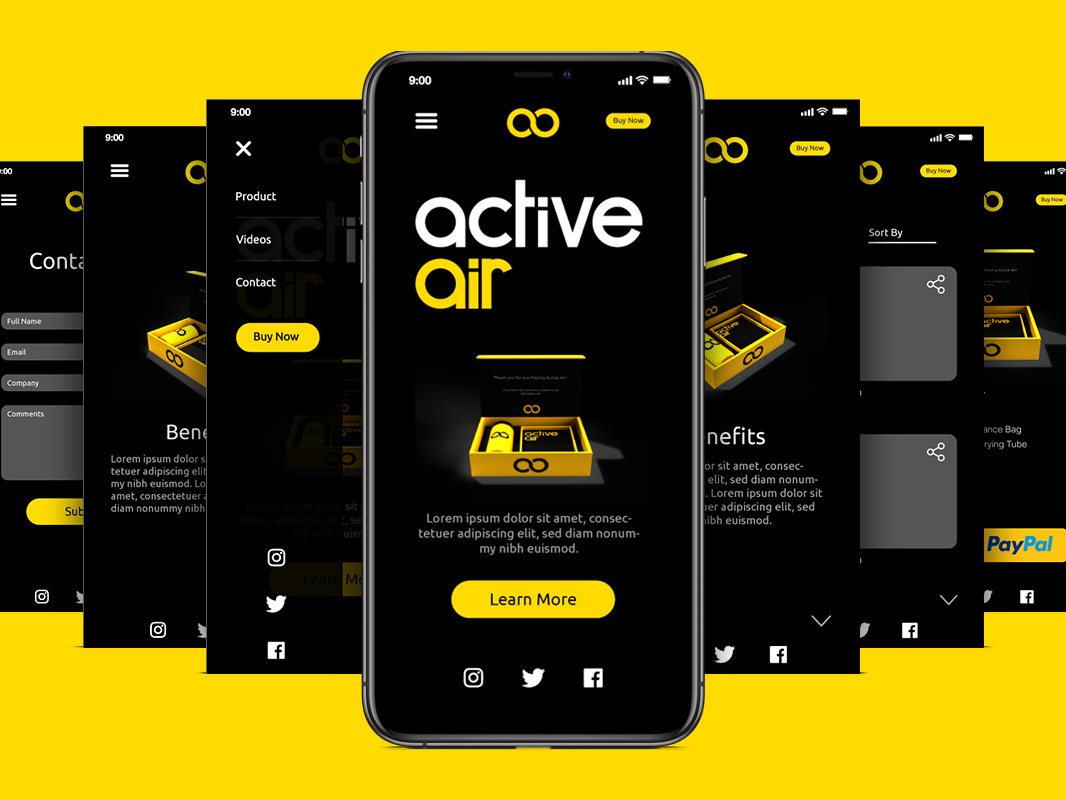 Mobile UI by Josh Bagwell on Dribbble