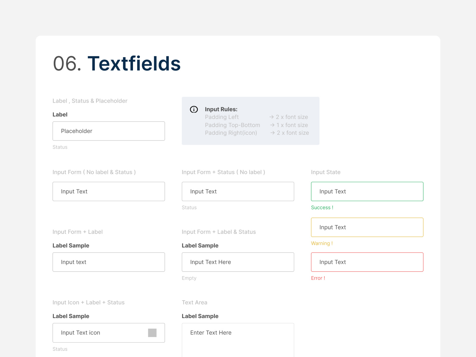UI Style Guidelines by yahya amirudin for Illiyin Studio on Dribbble