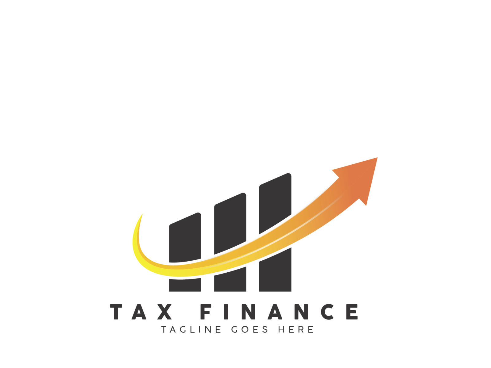 Finance TAX 01 by Logo Dropp on Dribbble