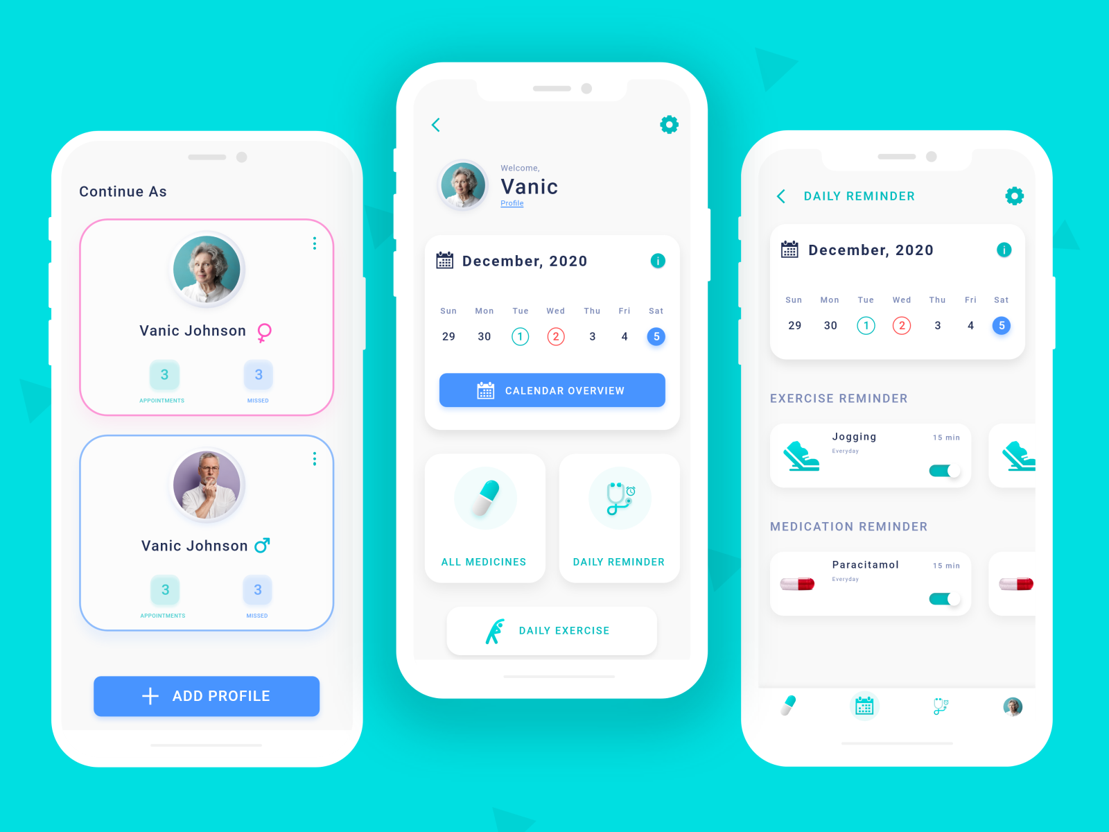 Medicure App by Ayush Papnai on Dribbble