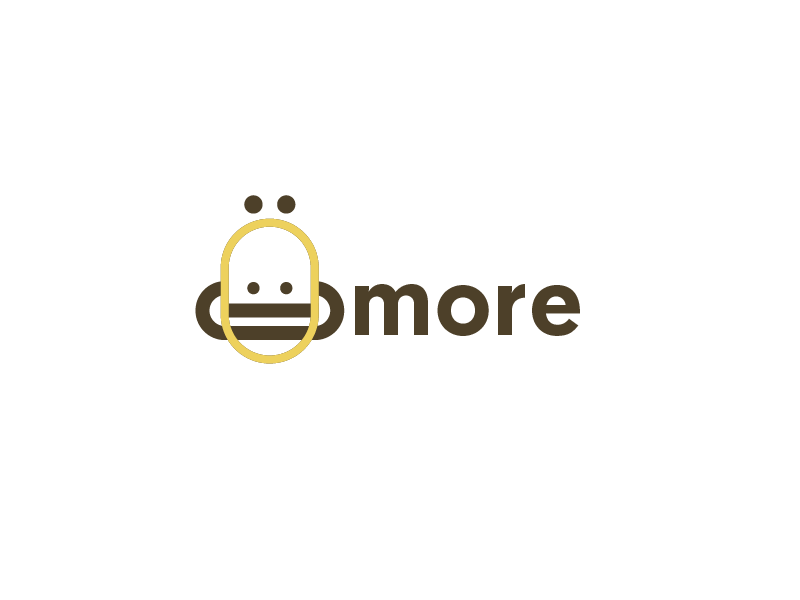 BeeMore Logo by Michelle Martir on Dribbble