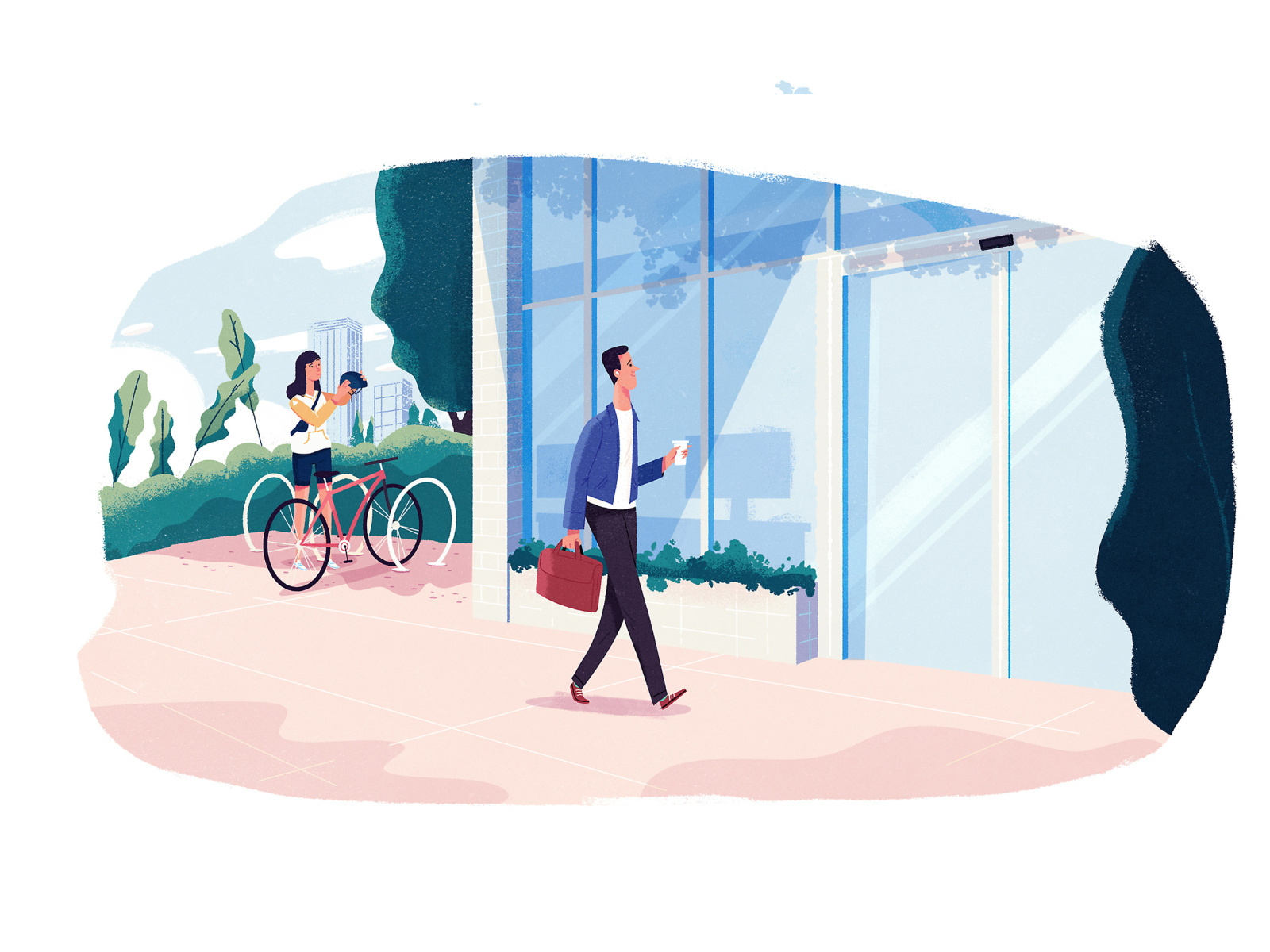 Daily Commute by Kirk! Wallace on Dribbble