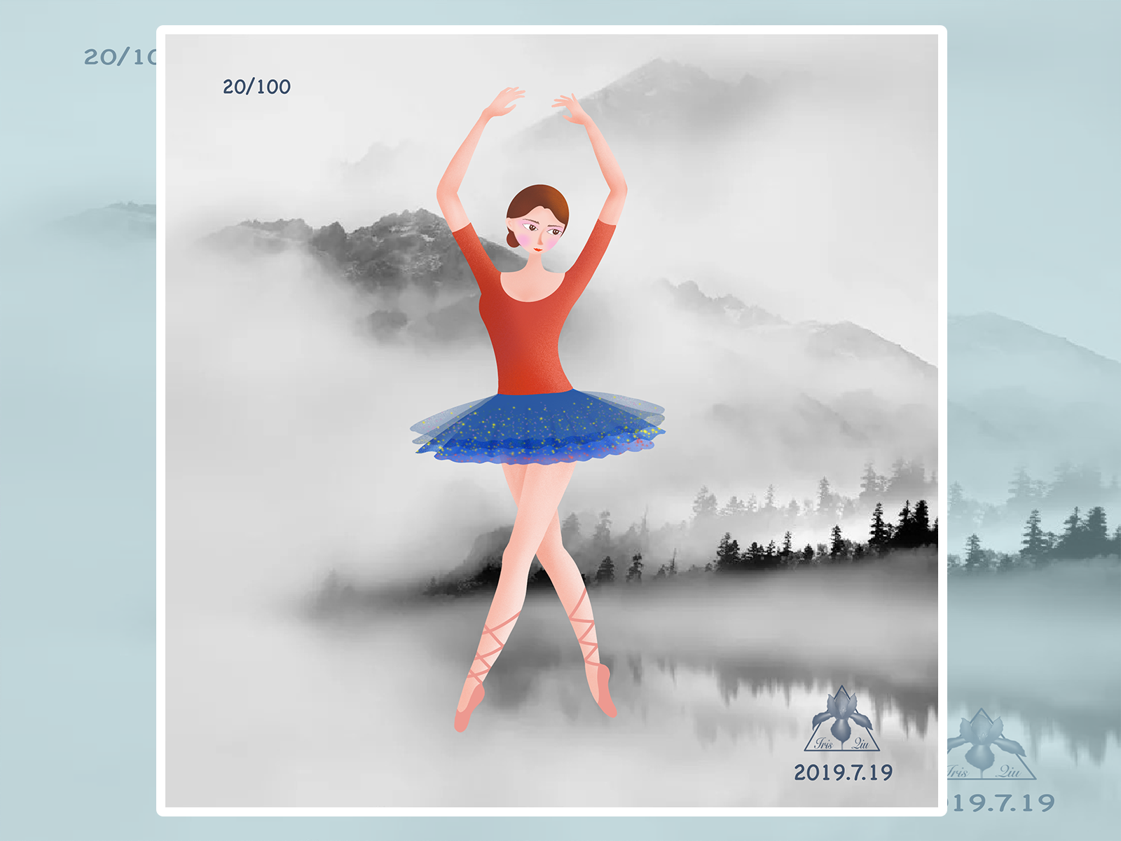 Ballet by Iris Qiu on Dribbble
