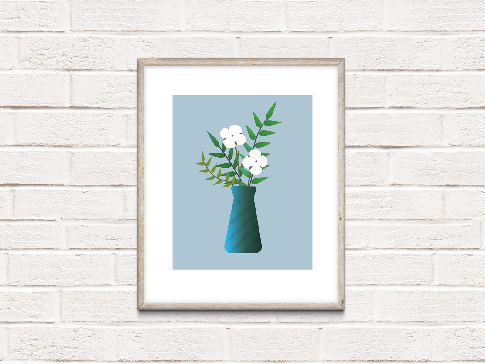 Nordic style decorative painting by Iris Qiu on Dribbble