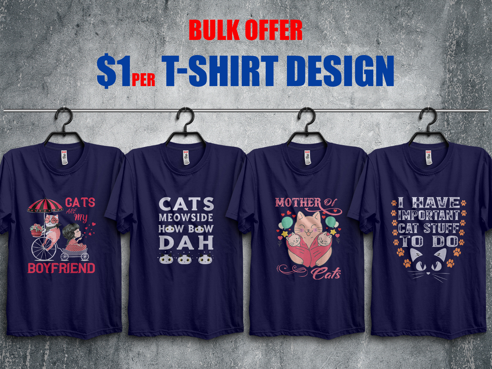 Funny Cat T-Shirt Design by Billu Rahim on Dribbble