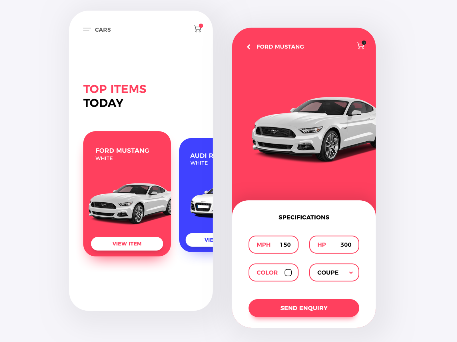 Car App by Apptaste on Dribbble