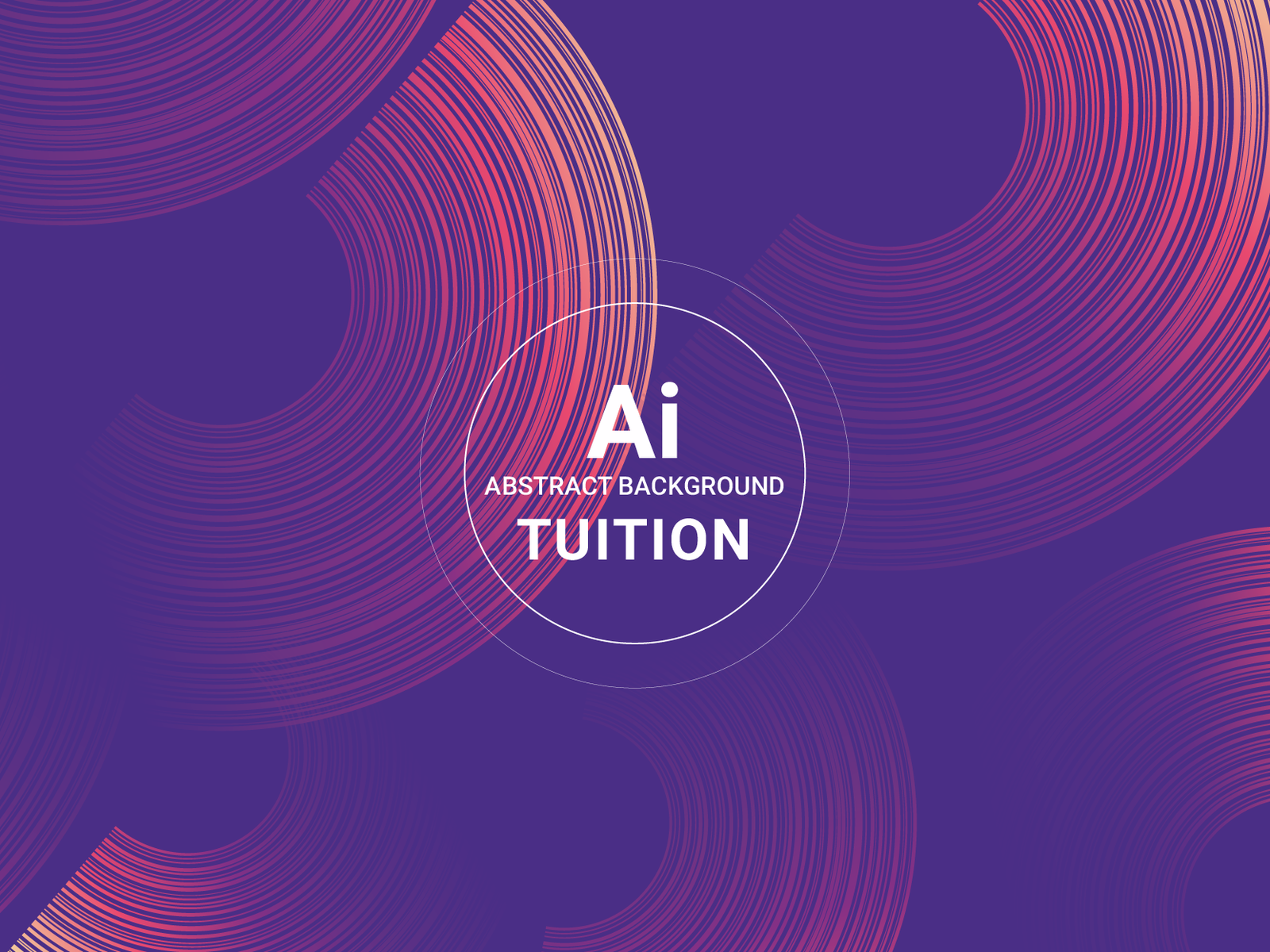 AI Abstract Background of Circle by hongshuicon on Dribbble