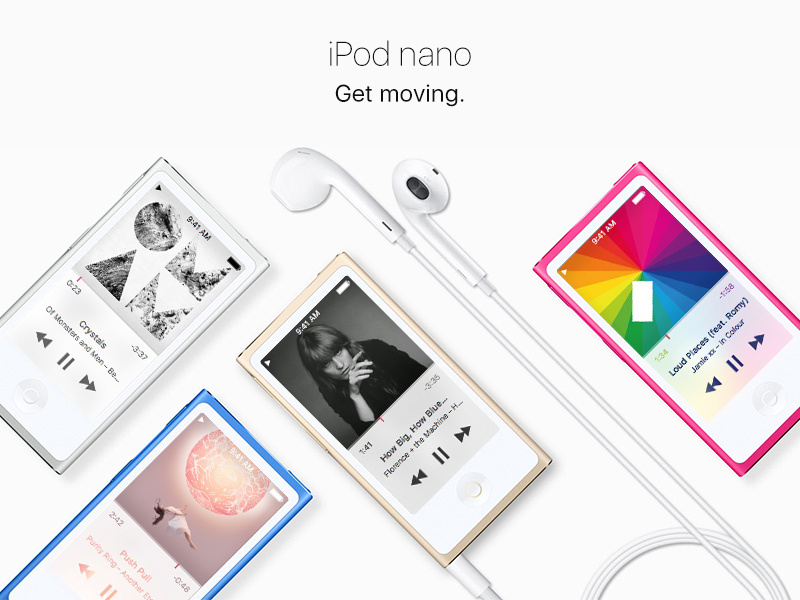 iPod nano – UI Redesign Concept – Part One by Sebastian Metel on Dribbble