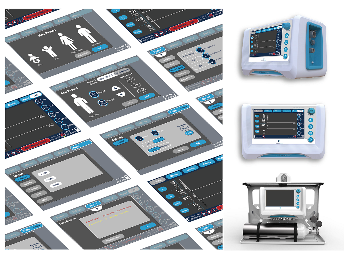 Medical Device UI Design by Demet ÖZKAN ÇETİNKAYA on Dribbble