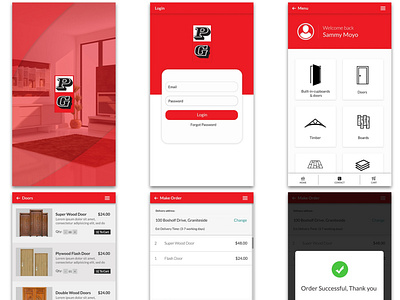 PG App UI Design by Desmond on Dribbble
