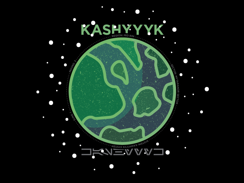 Kashyyyk by Seth Bensusen on Dribbble