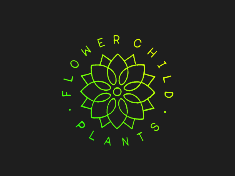 Flower Child Stamp by Simon Stipp on Dribbble