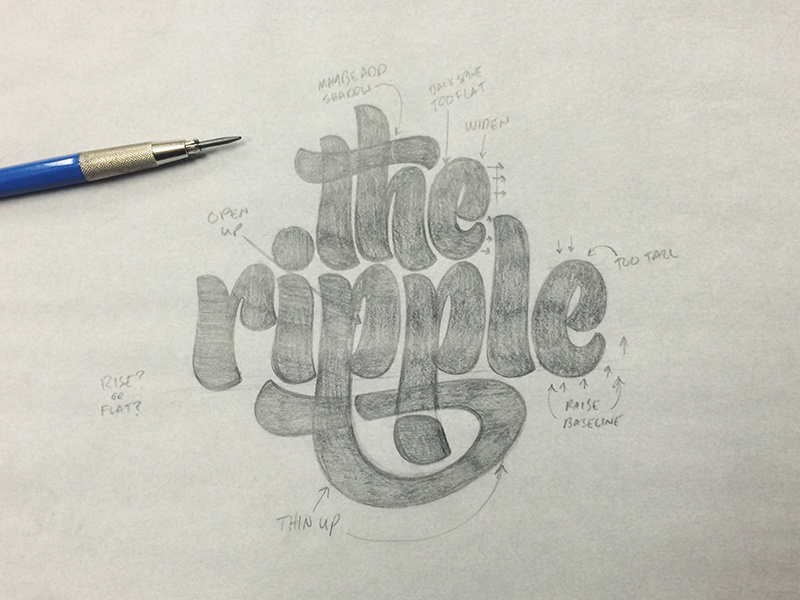 The Ripple Final Sketch by Bob Ewing on Dribbble