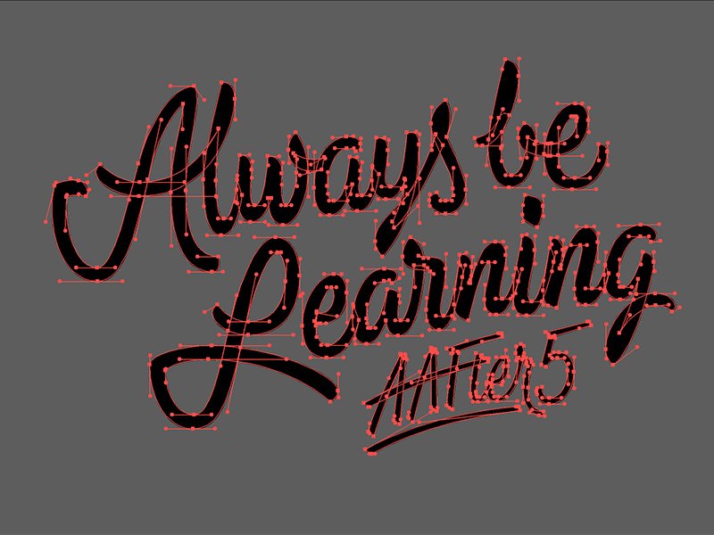 Always Be Learning - Bézier Curves by Bob Ewing on Dribbble