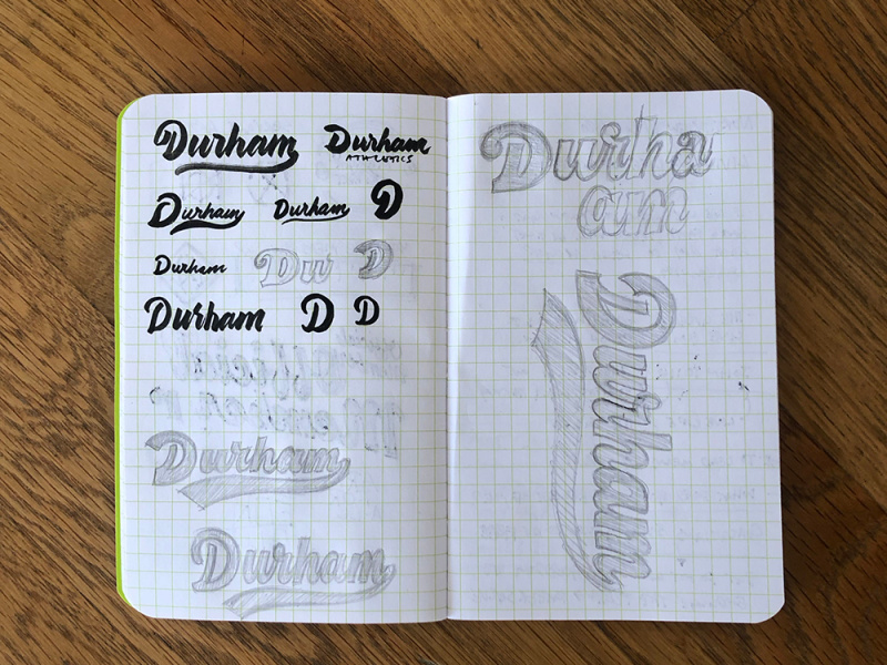 Durham Script Sketches by Bob Ewing on Dribbble
