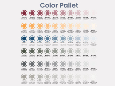 Color Pallet by Babul Hossain on Dribbble