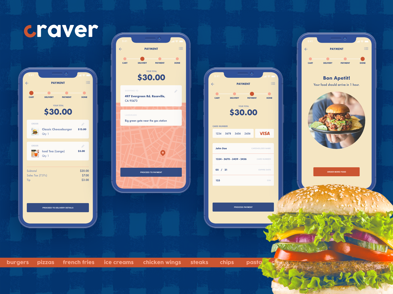 Craver Mobile Checkout by Madi Vilela on Dribbble