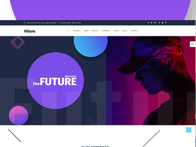 The Future - Web Design Multipurpose HTML5 Website Template by ...