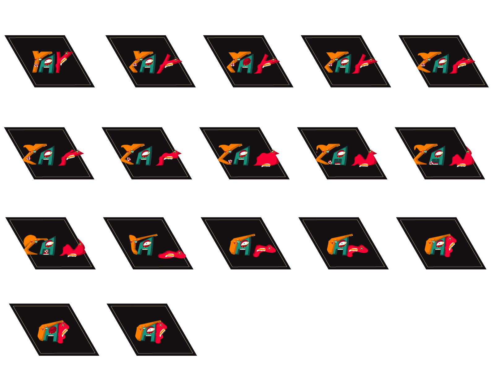 YAY Sticker (Storyboard) - What have you done World by jule on Dribbble