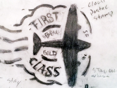 Cloud Postage Stamp by Benny Gold on Dribbble