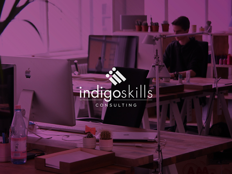 Indigo Skills | Logo Design by Sarah Nelson Carter on Dribbble