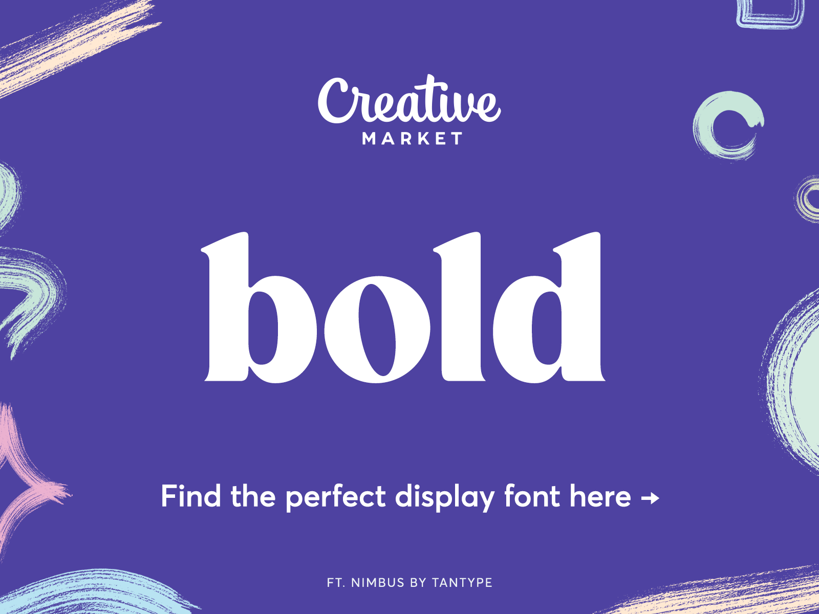 Display Font By Creative Market On Dribbble