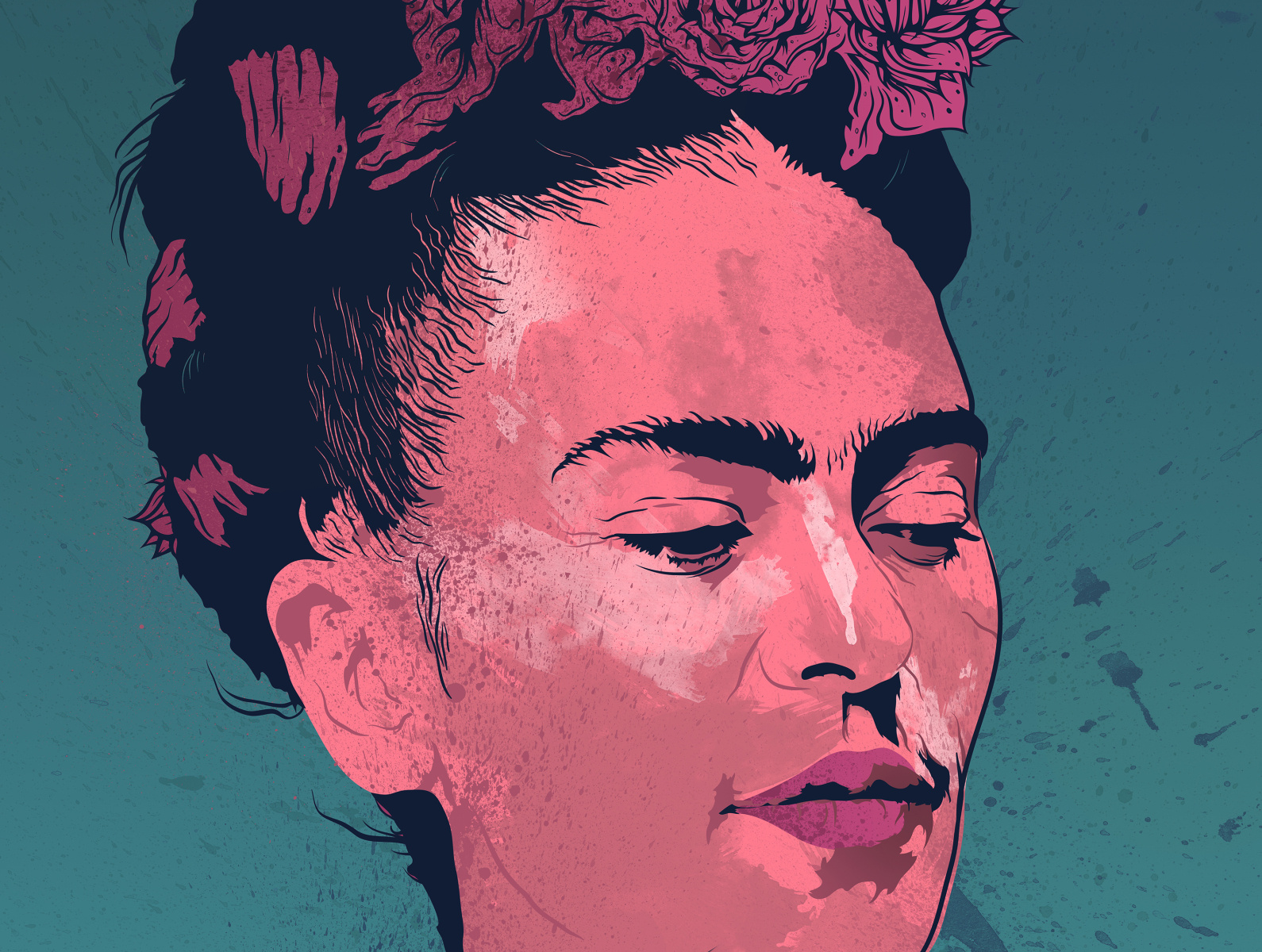 Frida- Alternative Movie Poster by The Commas on Dribbble