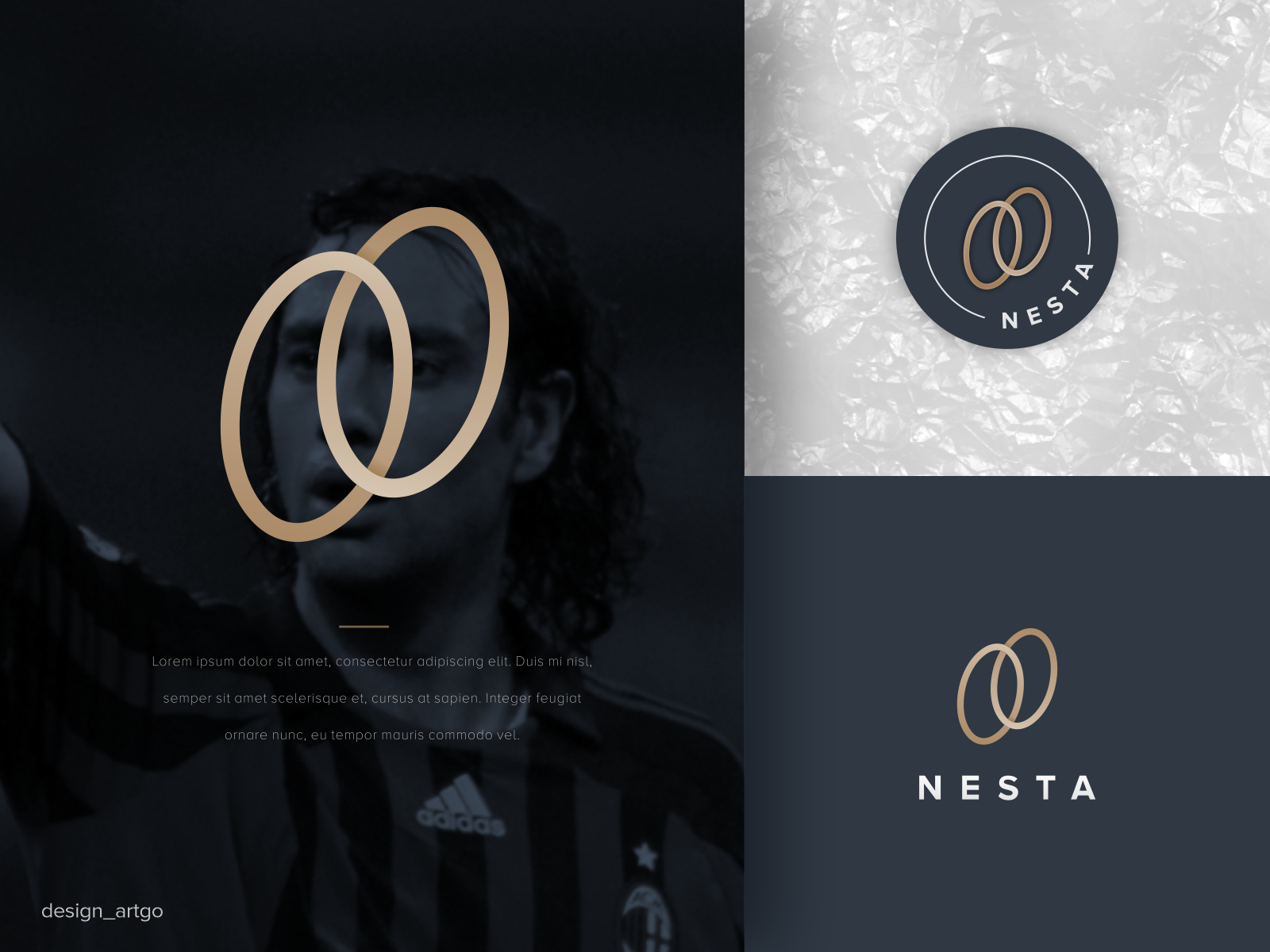 Letter N Logo by design_artgo on Dribbble