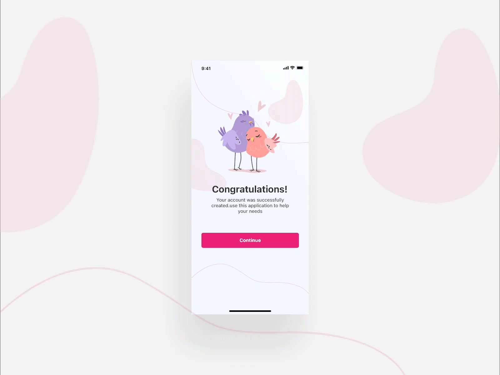 Congratulations Ui Design by Ebrahem El-zainy on Dribbble