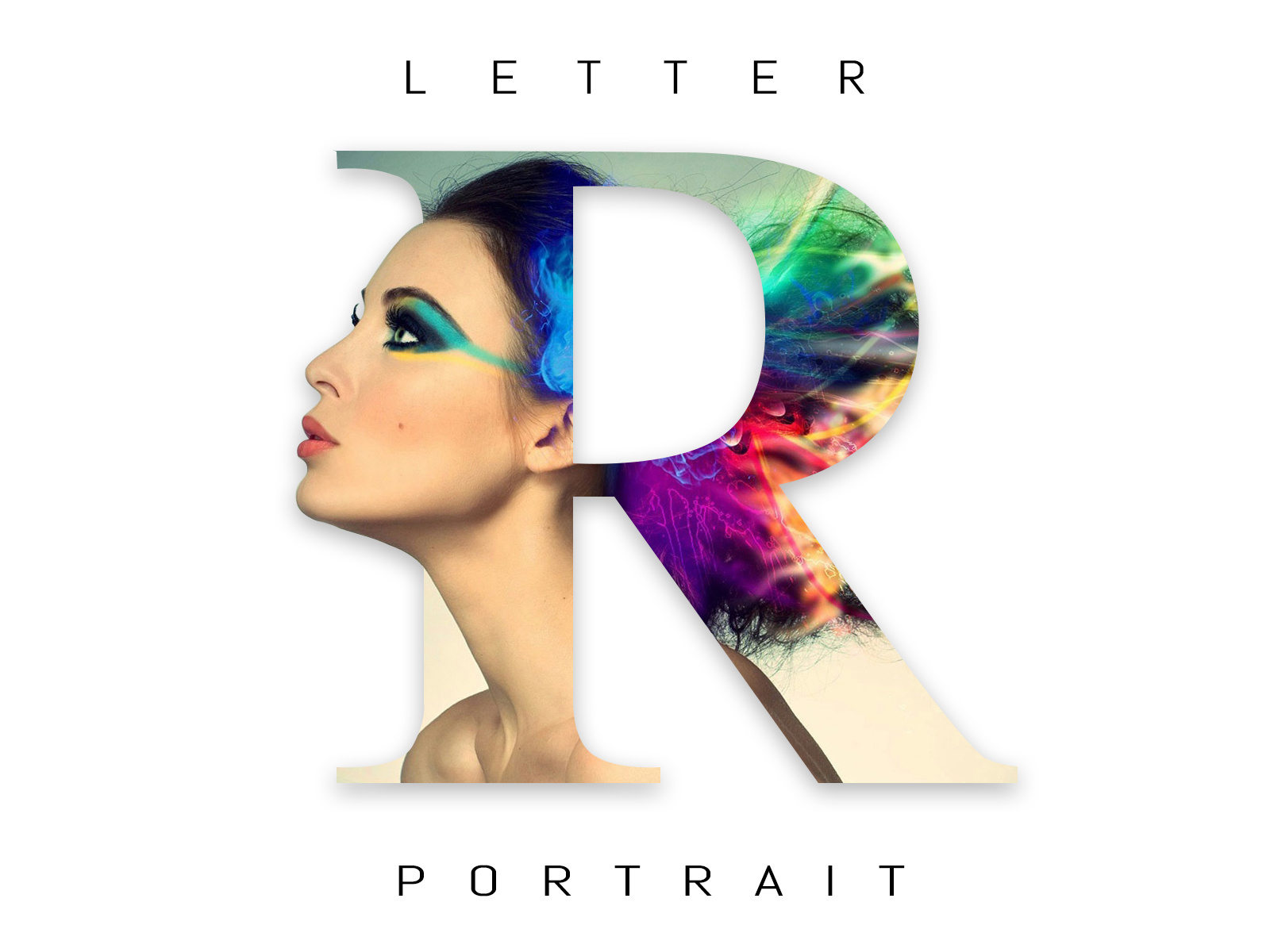 Letter Portrait By Rubena Sarkar On Dribbble