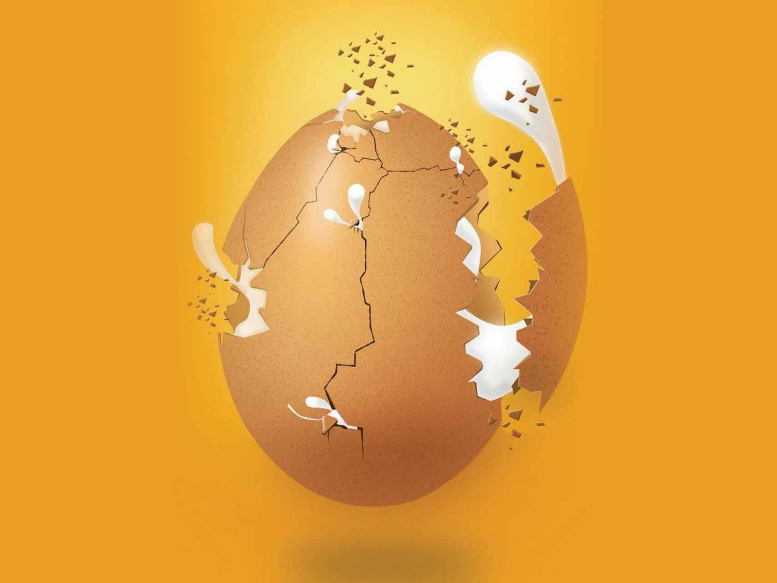 Egg Illustration by Rubena Sarkar on Dribbble