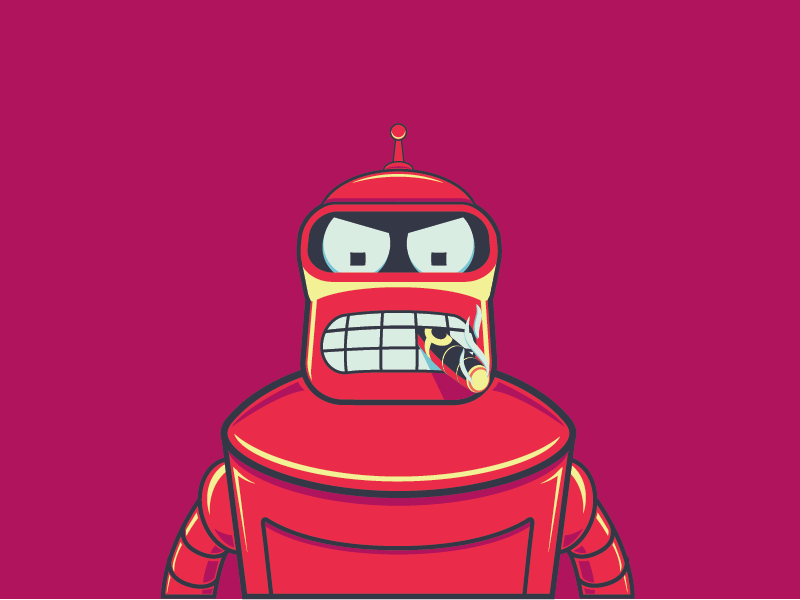 Bender by Yuee Seo on Dribbble