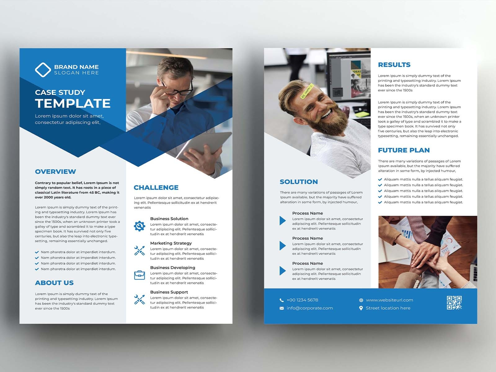 Case Study Template by Shah jahan on Dribbble