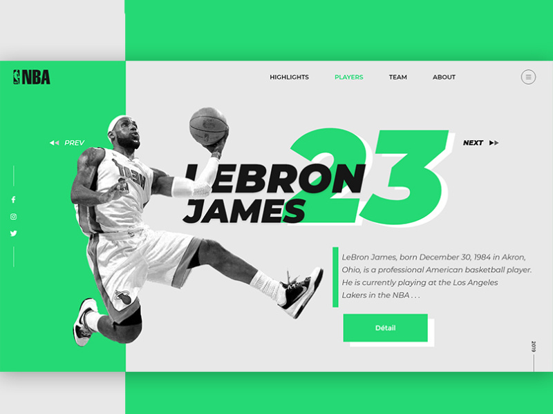 Nba-concept by oussama jaafar on Dribbble