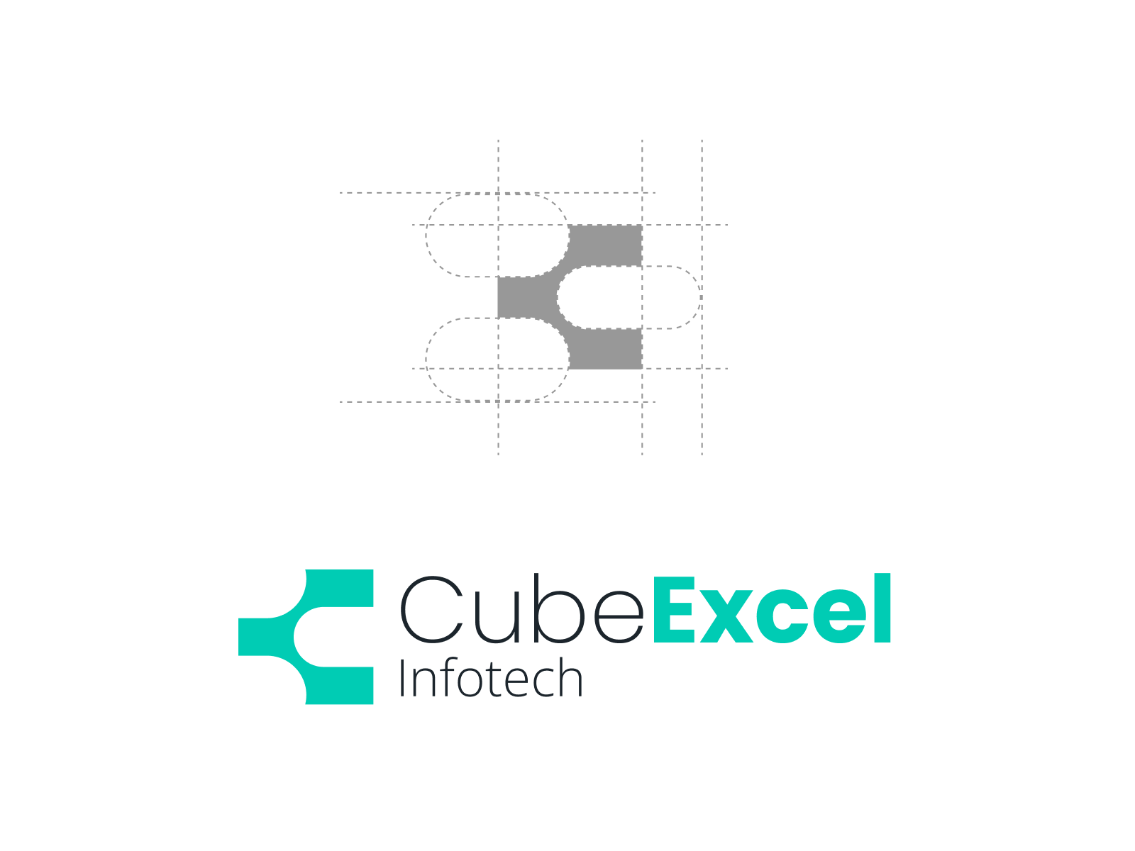 CubeExcel Logo Design by Abhishek Kumar on Dribbble