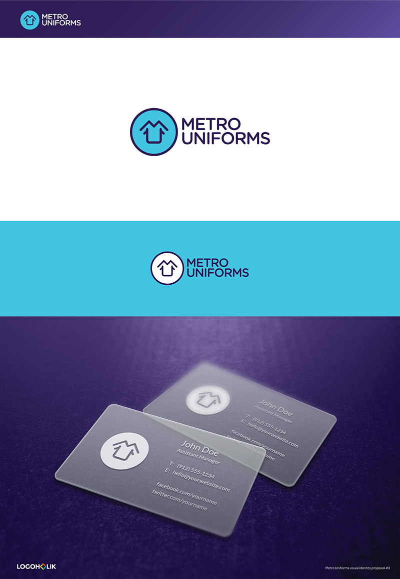 Metro Uniforms by Bojan Stefanovic Logoholik on Dribbble