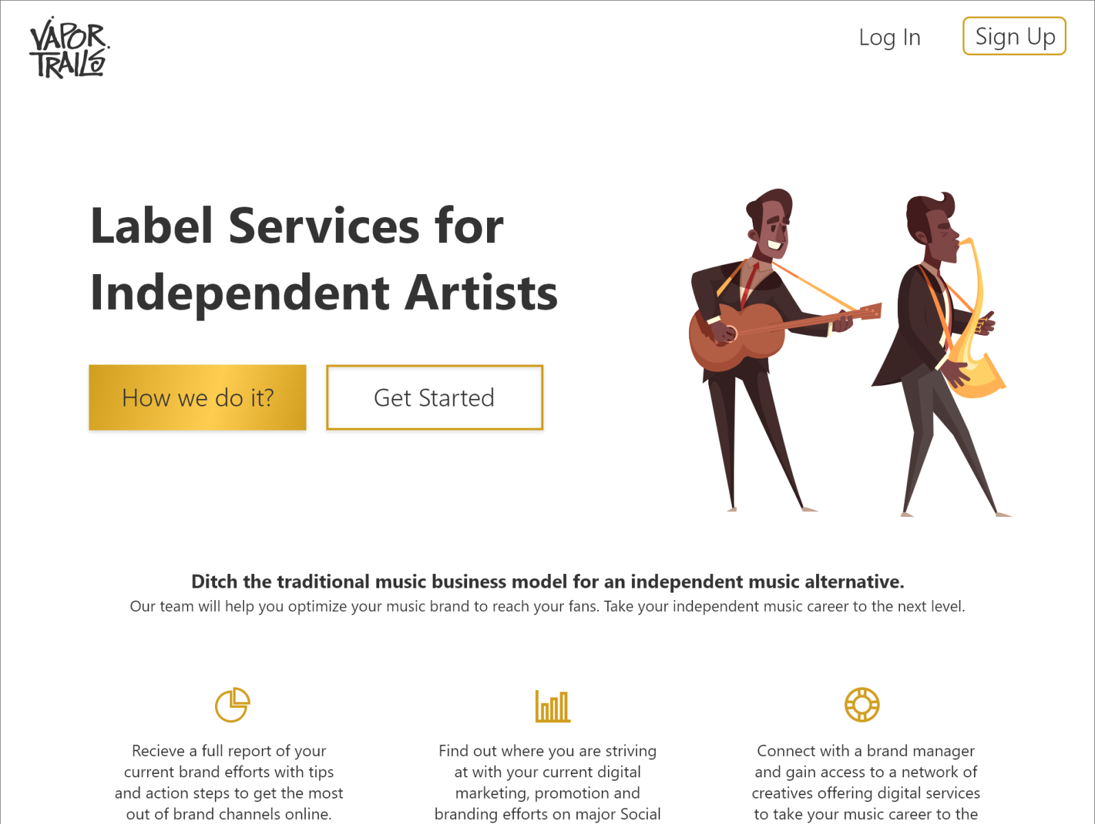 Landing page design by SHABAB ALTAF on Dribbble
