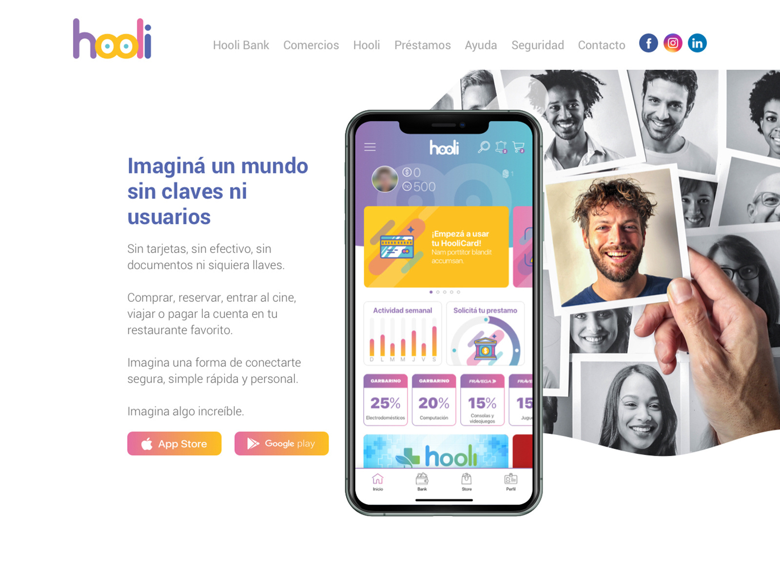 Hooli website - UX/UI by Matias Martinucci on Dribbble