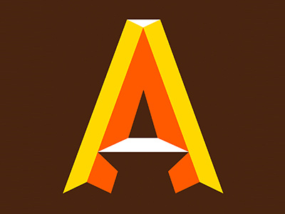 A for 36days of type by Salmorejo Studio on Dribbble