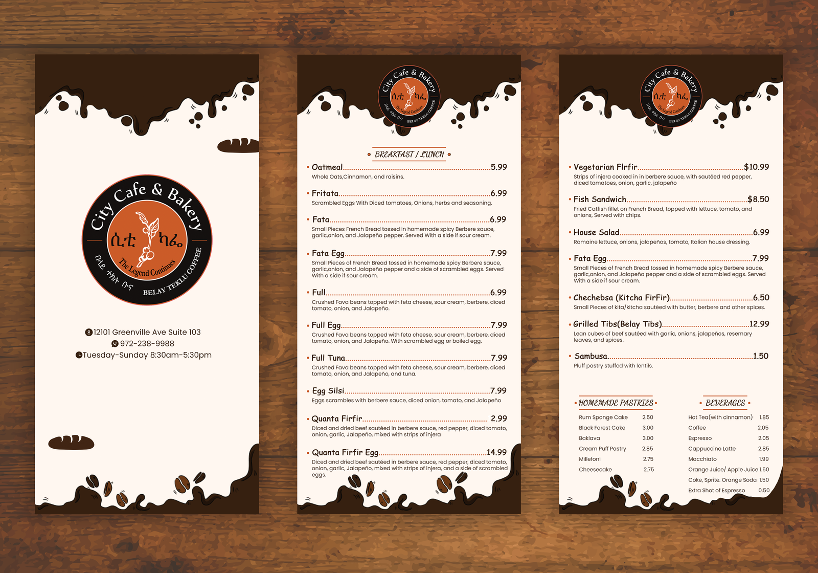 Menu Design by Idea2code Infotech LLP on Dribbble