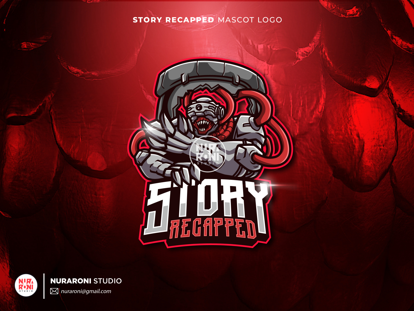 STORY RECAPPED MASCOT LOGO By Nuraroni On Dribbble story-recapped-mascot-logo-by-nuraroni-on-dribbble