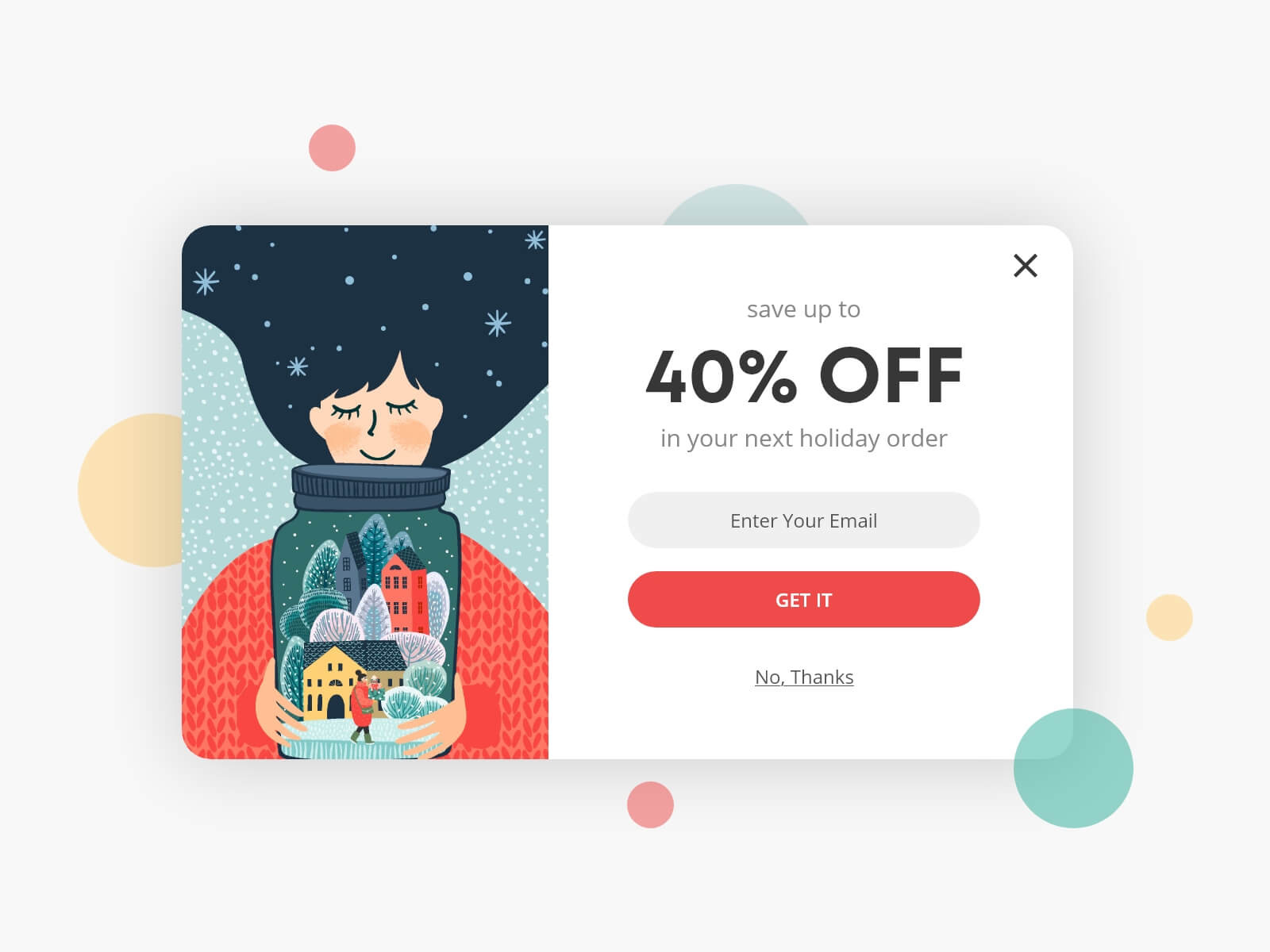 Popup Overlay by Libin | Dribbble