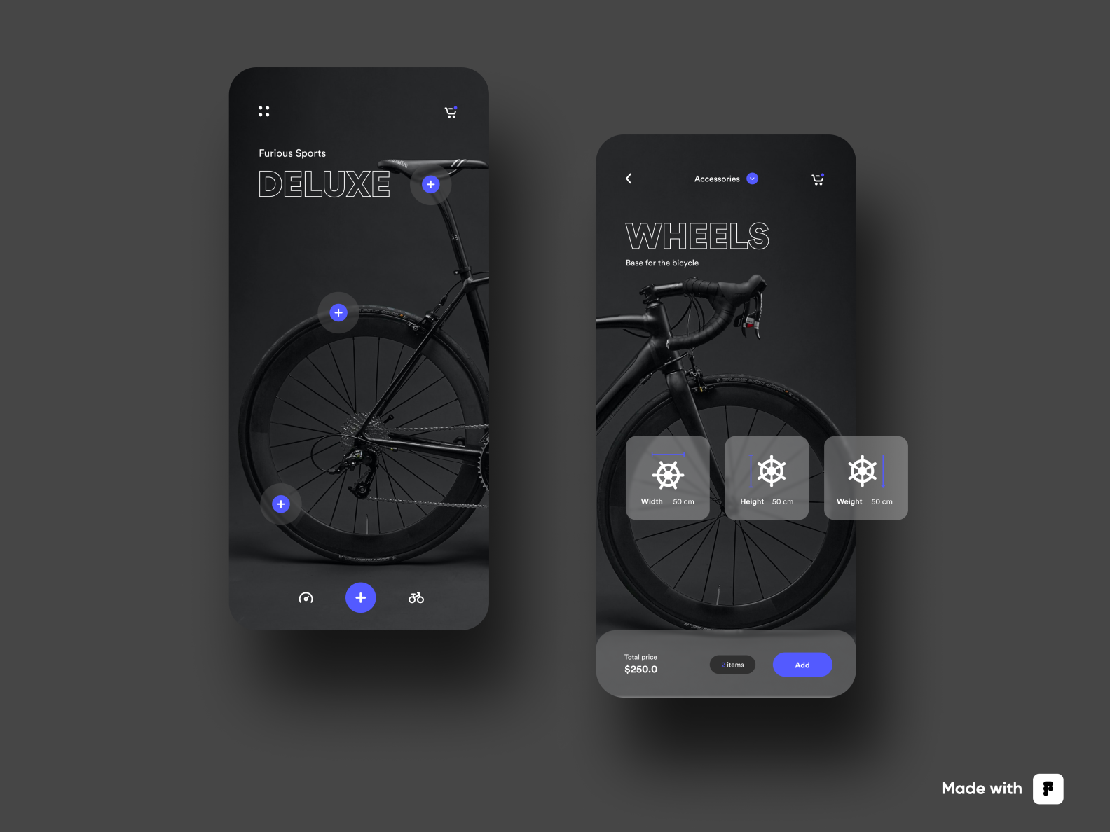 Bike app by Prabhav Singh on Dribbble