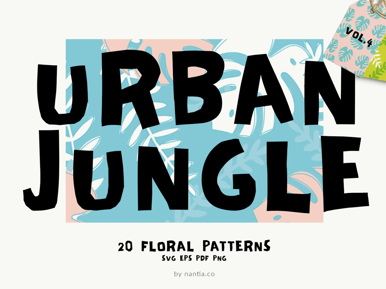 Seamless Patterns Urban Jungle Vol 4 by Konstantina Louka on Dribbble
