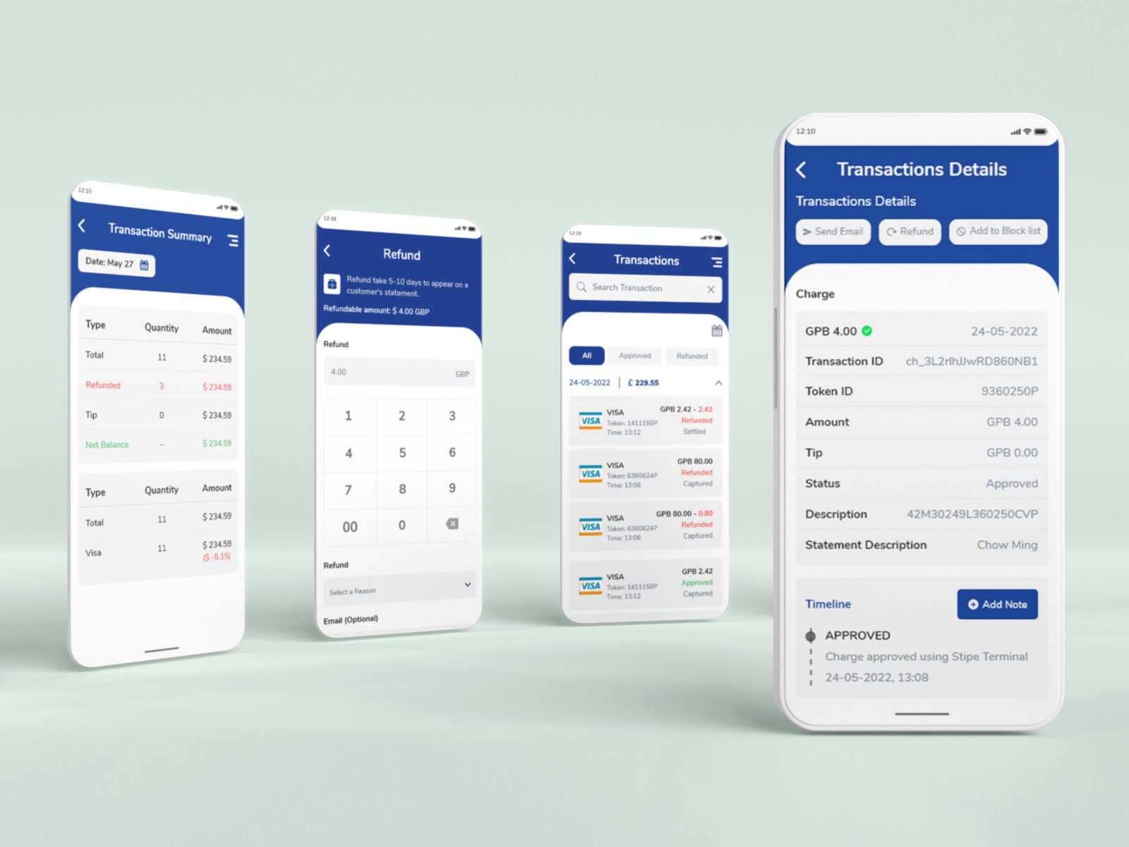 Online Transaction - UI mobile app design by Parthiv Deb Partho on Dribbble