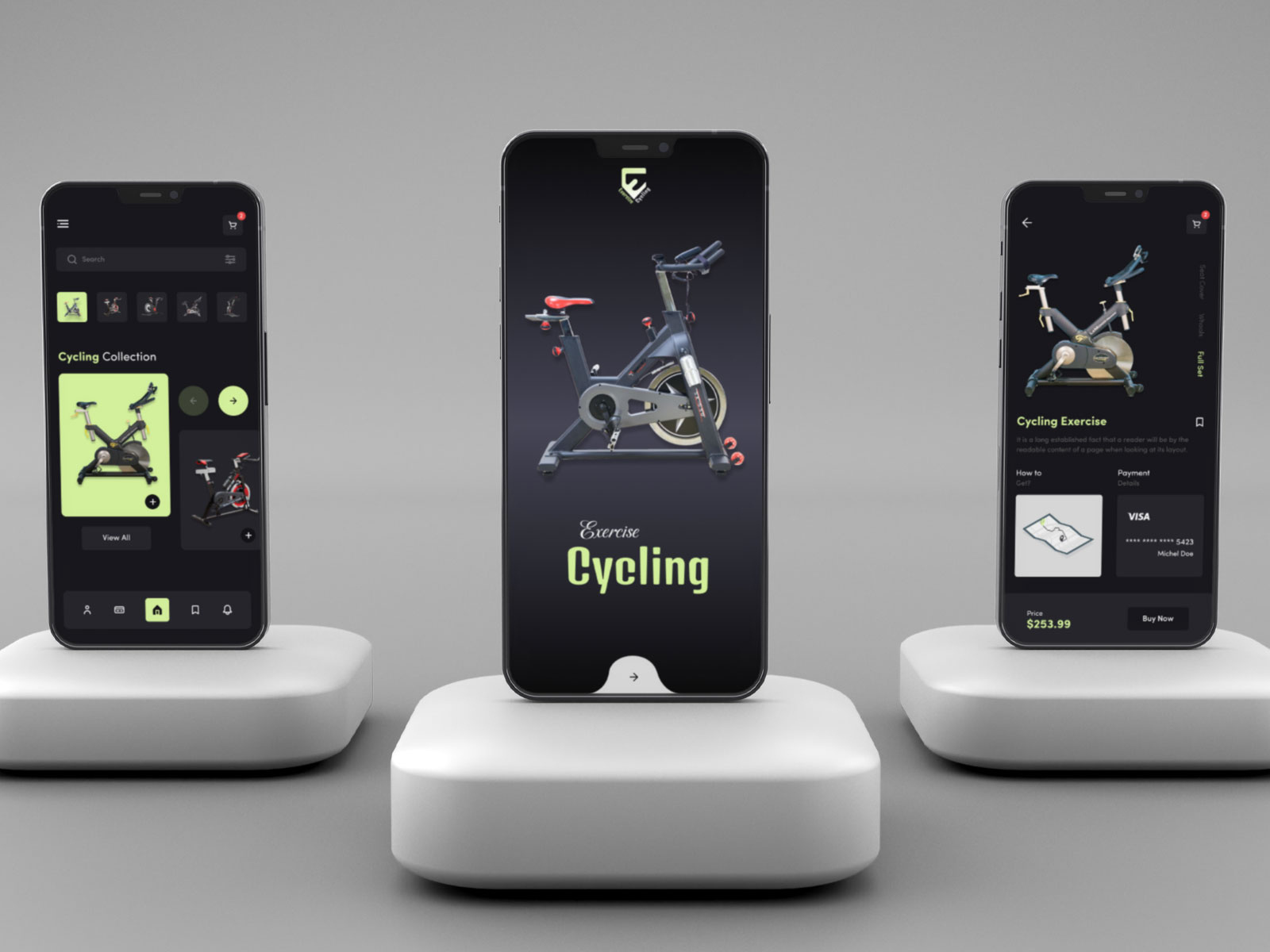 Cycling Tracker App Design by Parthiv Deb Partho on Dribbble